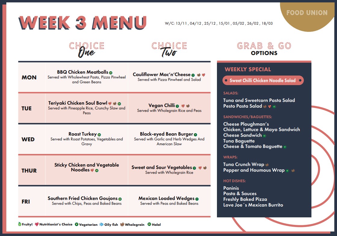 Reading Girls' School - Catering